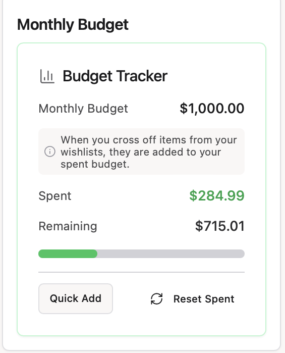Listella - AI-Powered Wishlist Generator